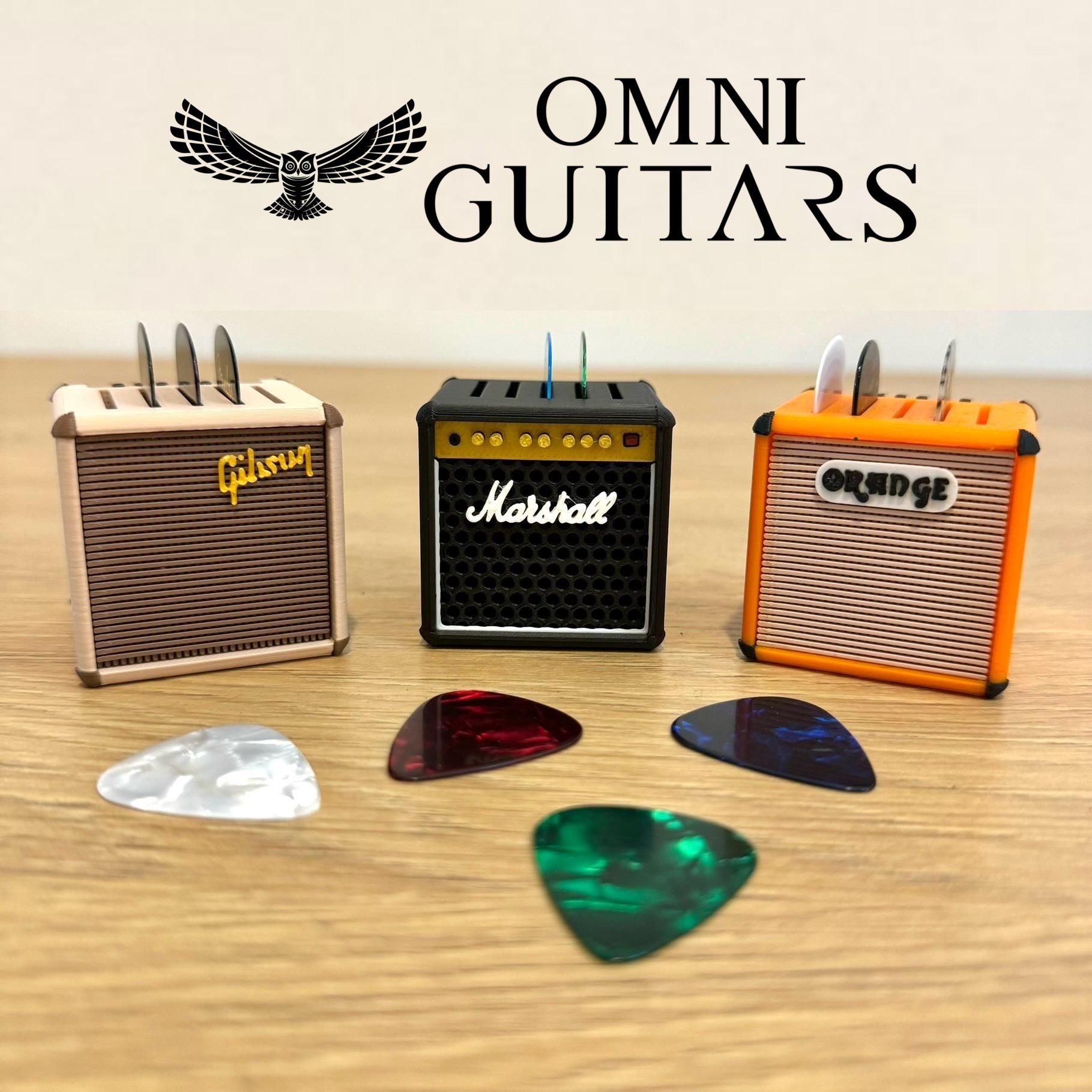 MiniStack Pick Holder – Decorative Mini Amp Guitar Pick Holder – Omni ...